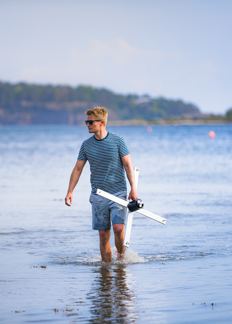 The first ADCP designed specifically for shallow water measurements